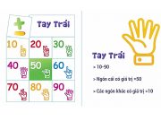 Cách dạy bé học toán Finger Math đơn giản và dễ hiểu - MarryBaby